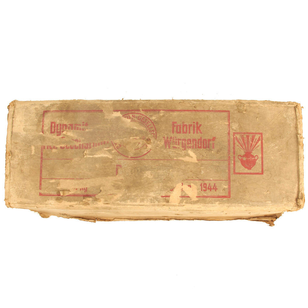 Original German WWII Cardboard Crate for 30mm Sticks of Dynamite by Dy ...