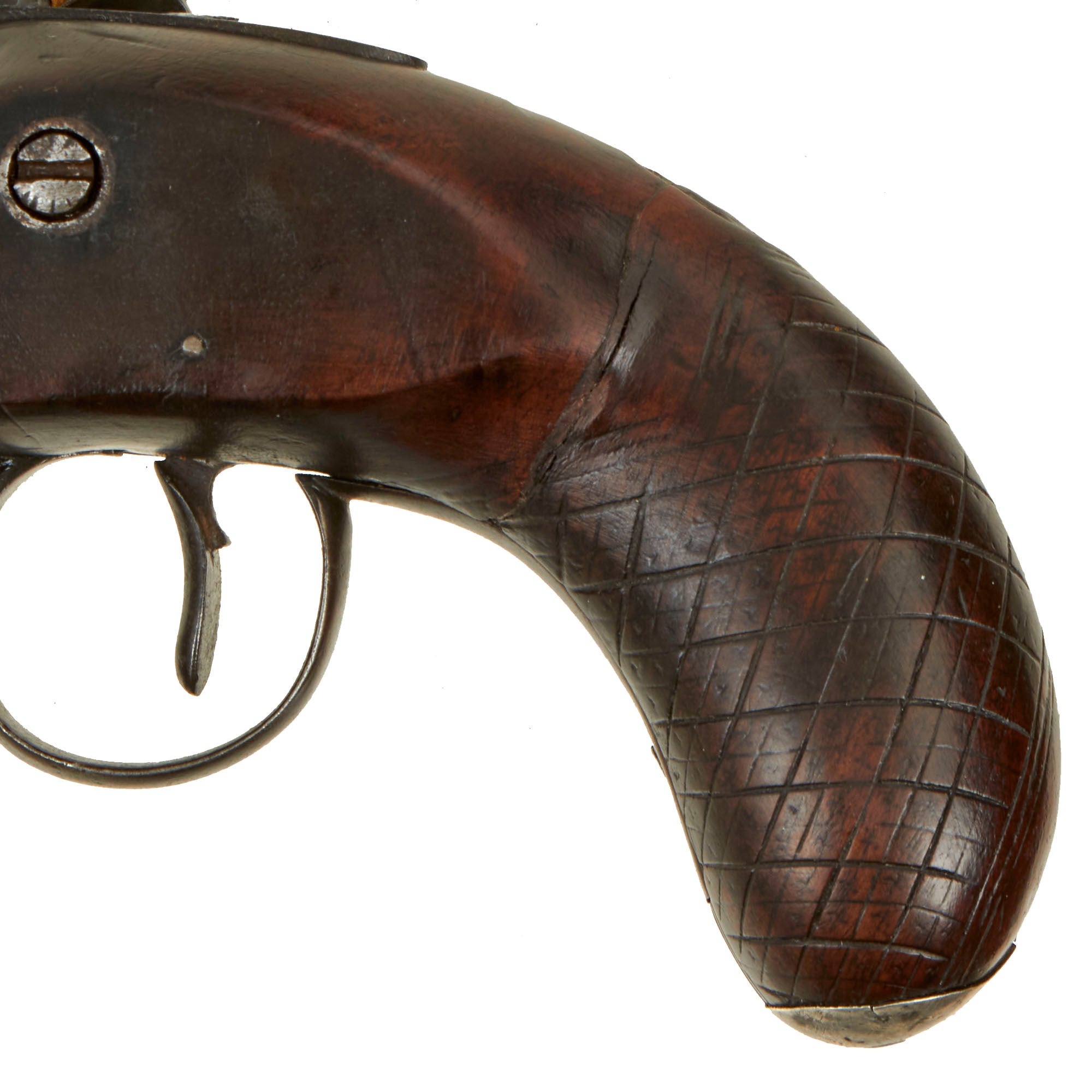 Original Irish Early 19th Century Flintlock One Inch Caliber Manstoppe ...