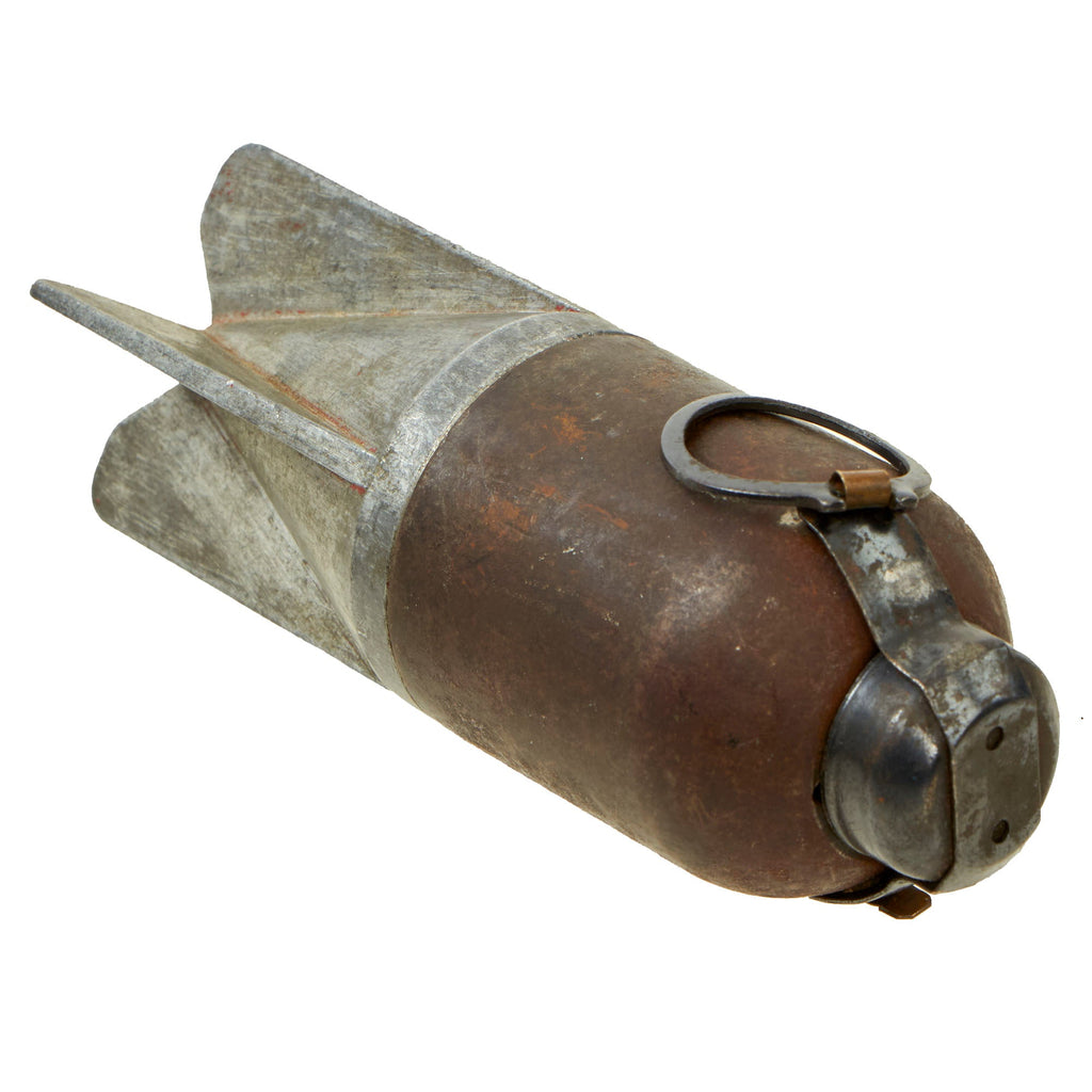 Original Italian WWII "Red Devil" 45mm Brixia Model 35 Mortar Bomb dat ...