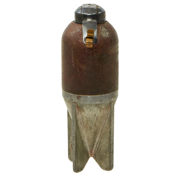 Original Italian WWII "Red Devil" 45mm Brixia Model 35 Mortar Bomb dat ...