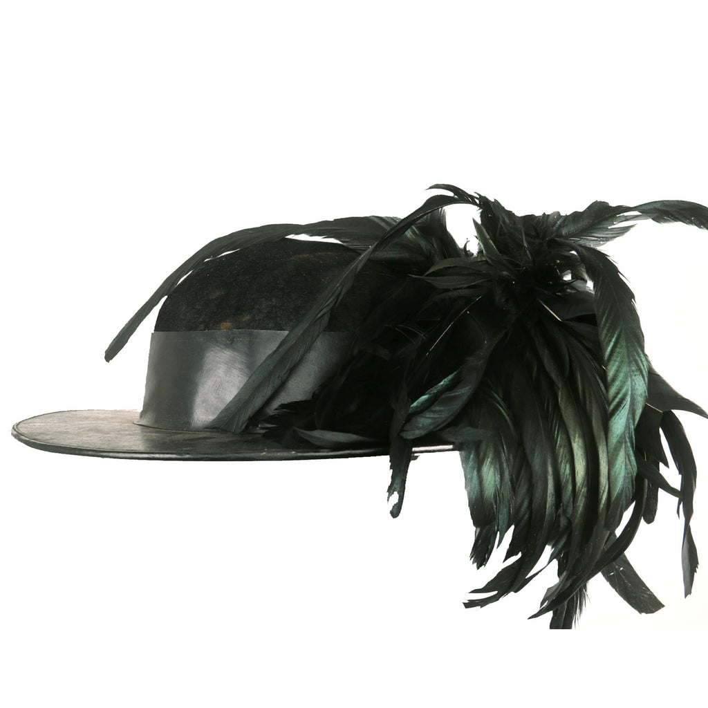 Original WWII Italian Bersaglieri Infantry Regiment Officer Dress Hat ...