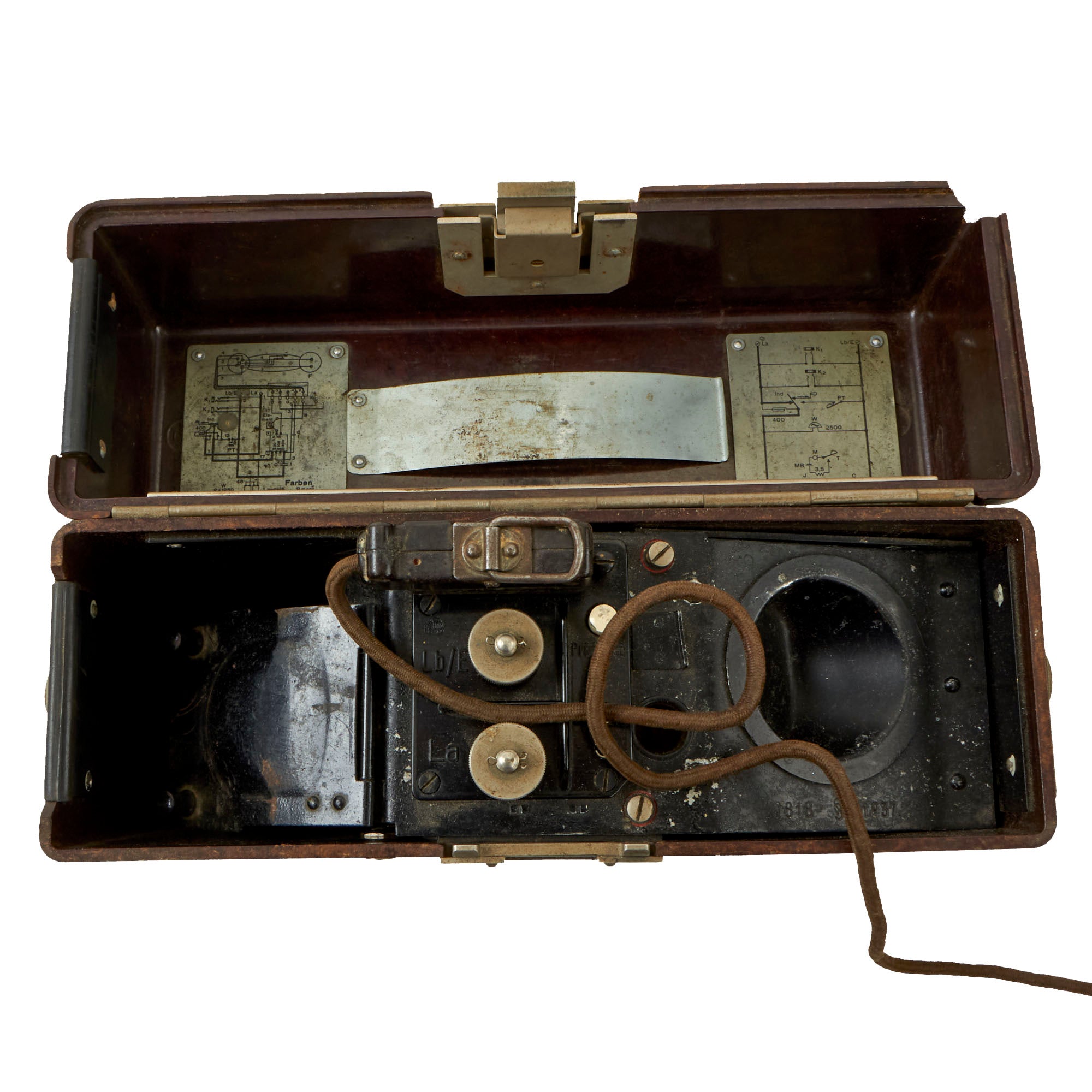 Original German WWII Wehrmacht Model FF33 Field Telephone by R.B. & Co ...