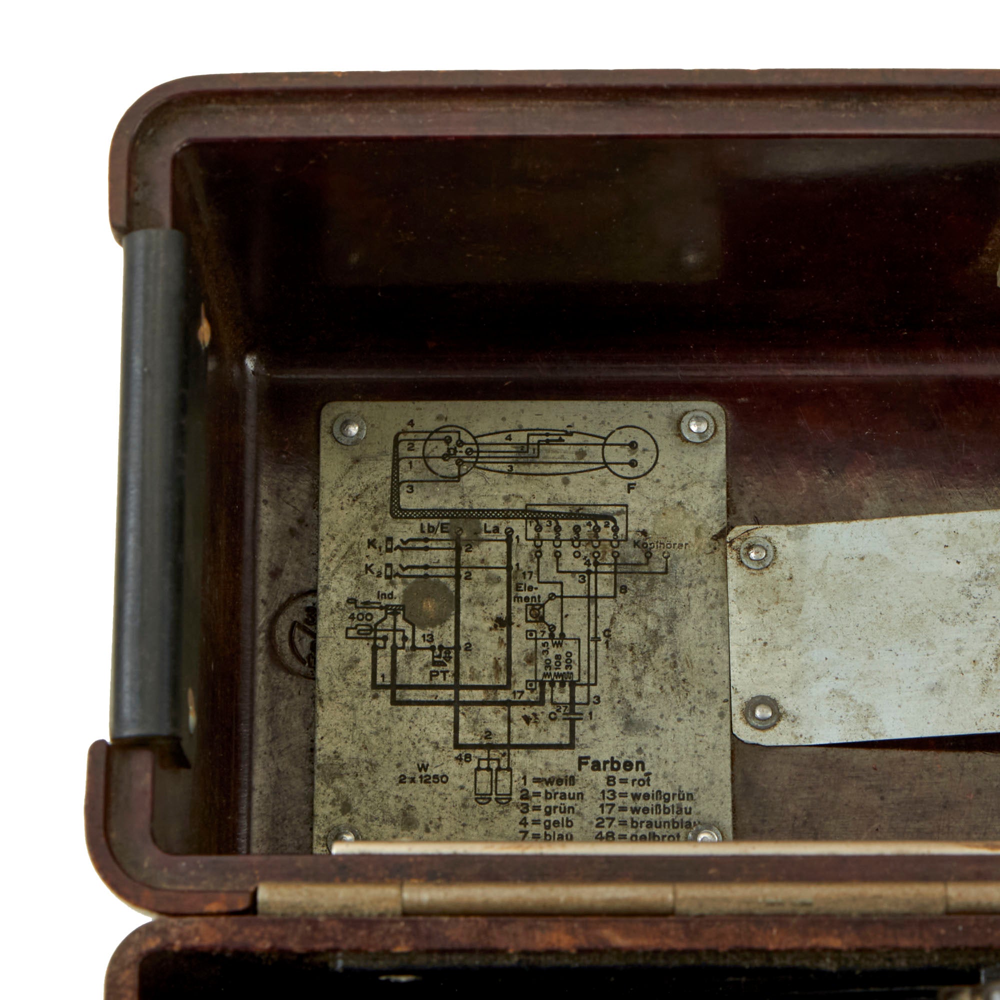 Original German WWII Wehrmacht Model FF33 Field Telephone by R.B. & Co ...