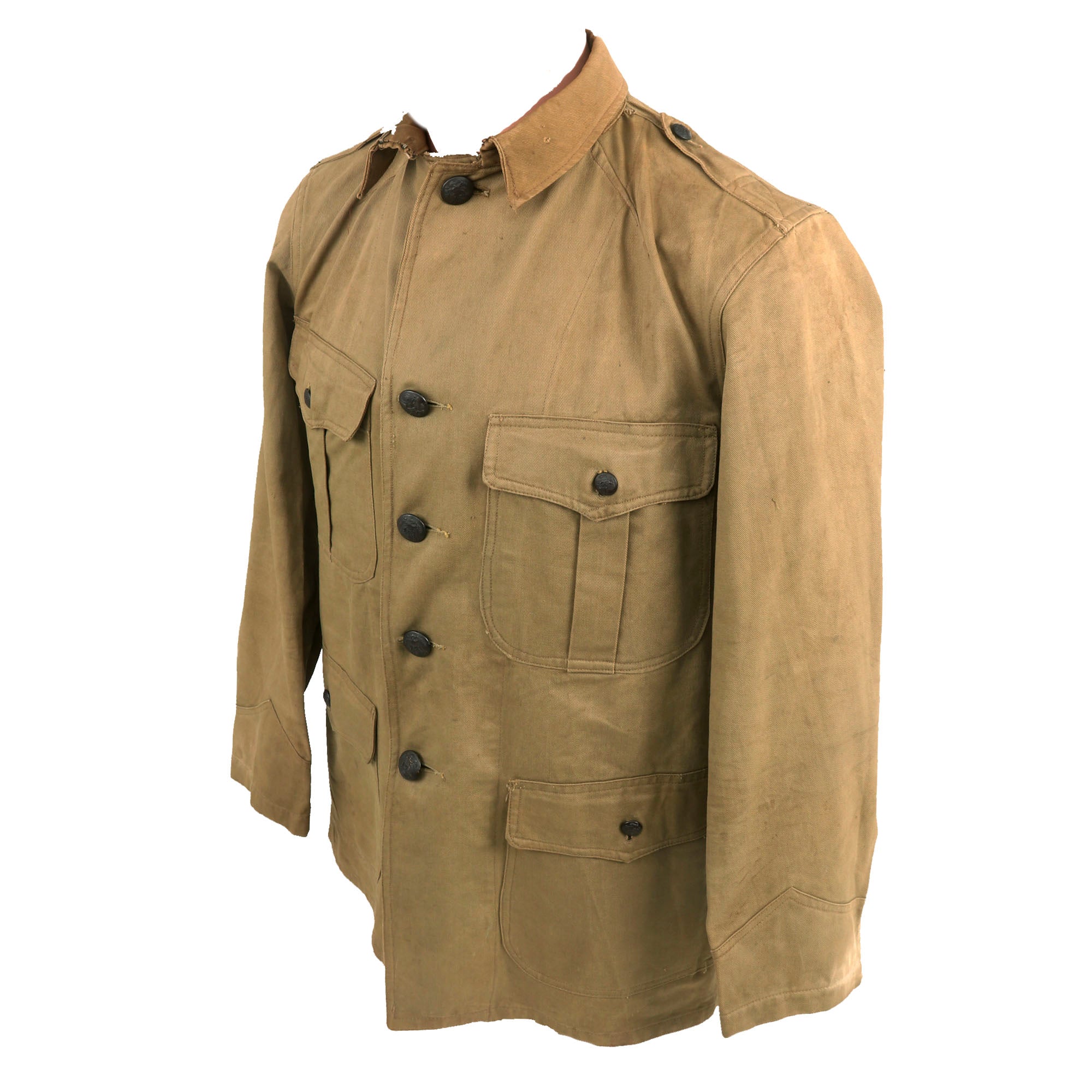 Original U.S. Philippine Insurrection-Era M1899 Enlisted Khaki Field B ...