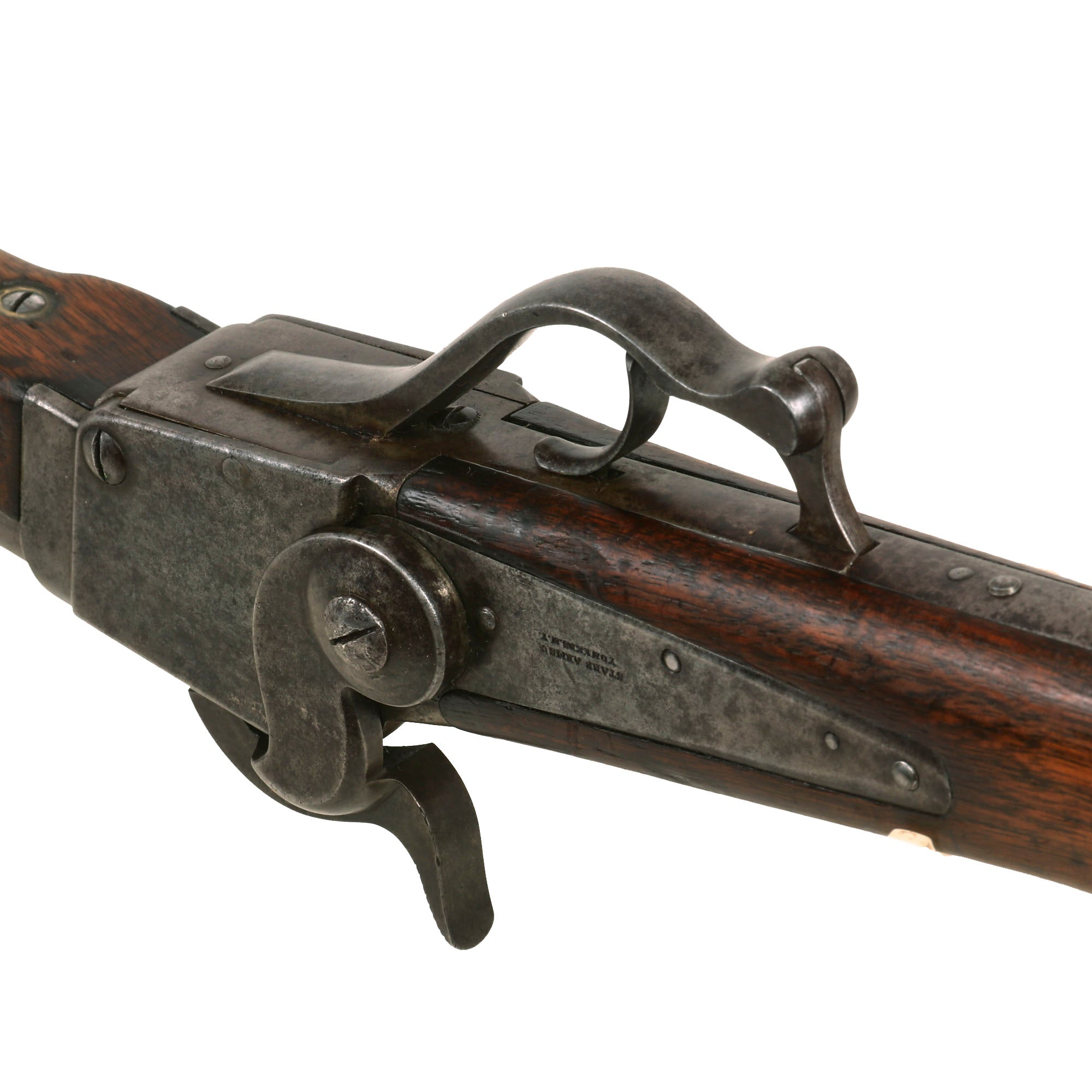 Original U.S. Civil War Starr Model 1858 Capping Breech Loader Saddle ...