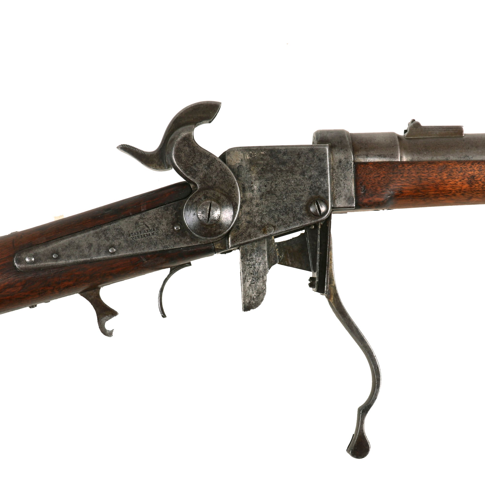 Original U.S. Civil War Starr Model 1858 Capping Breech Loader Saddle ...