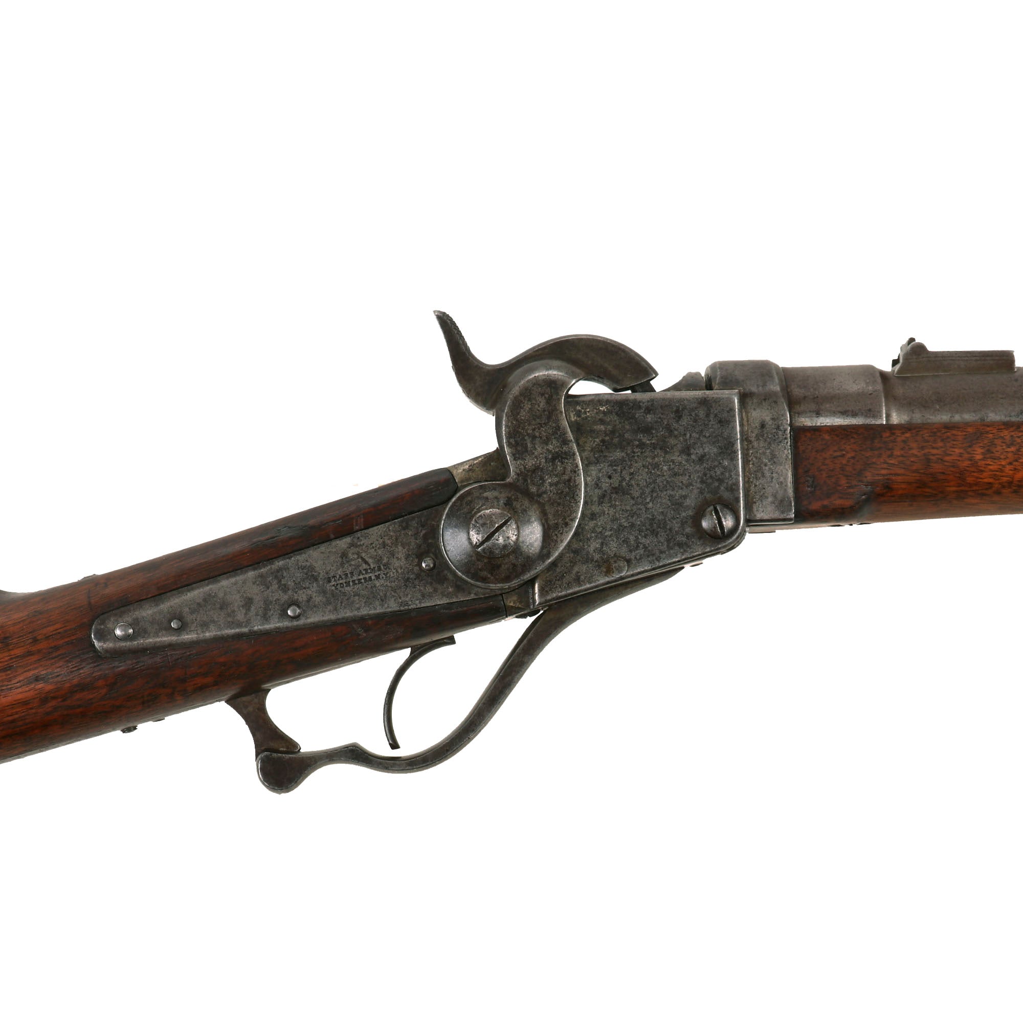 Original U.S. Civil War Starr Model 1858 Capping Breech Loader Saddle ...