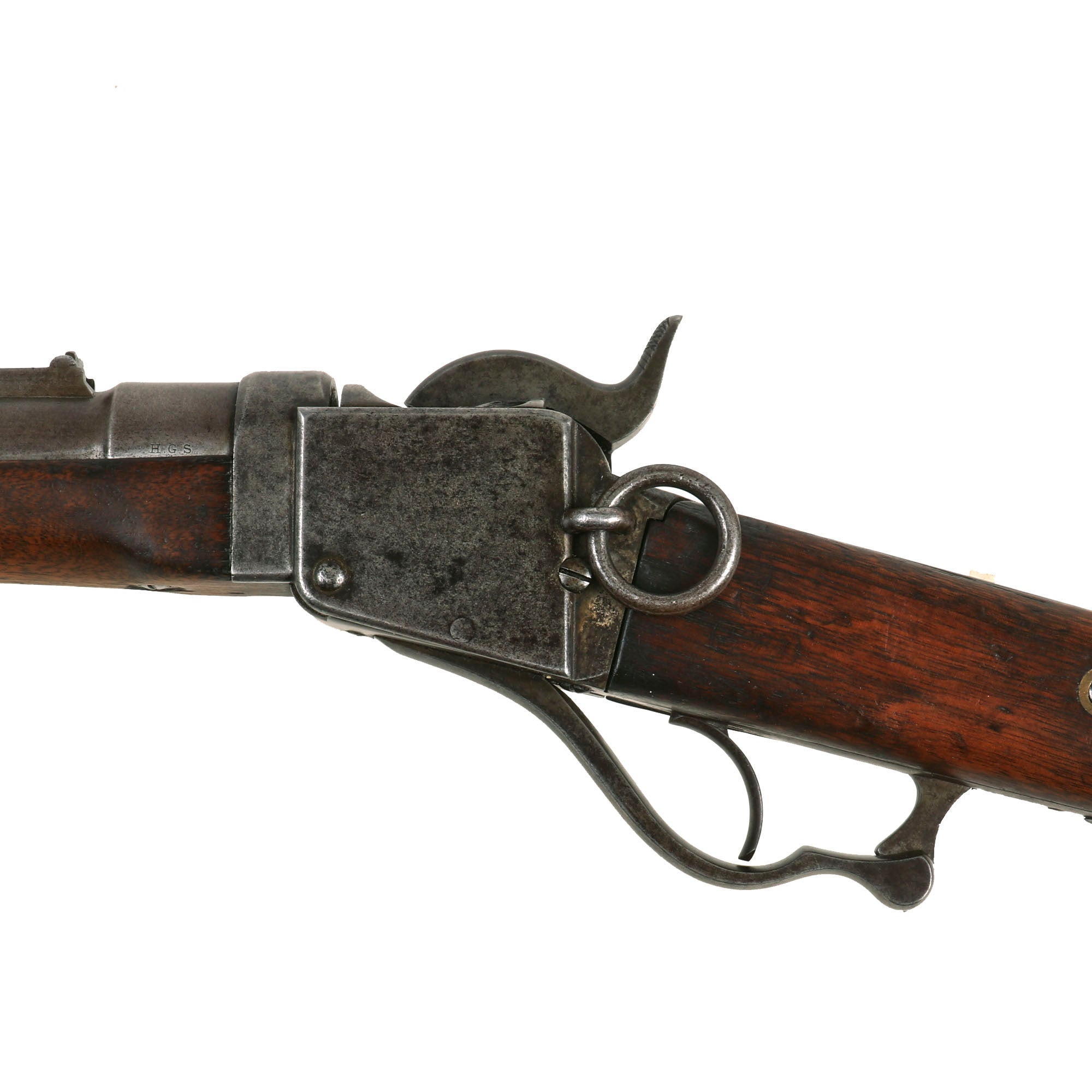 Original U.S. Civil War Starr Model 1858 Capping Breech Loader Saddle ...