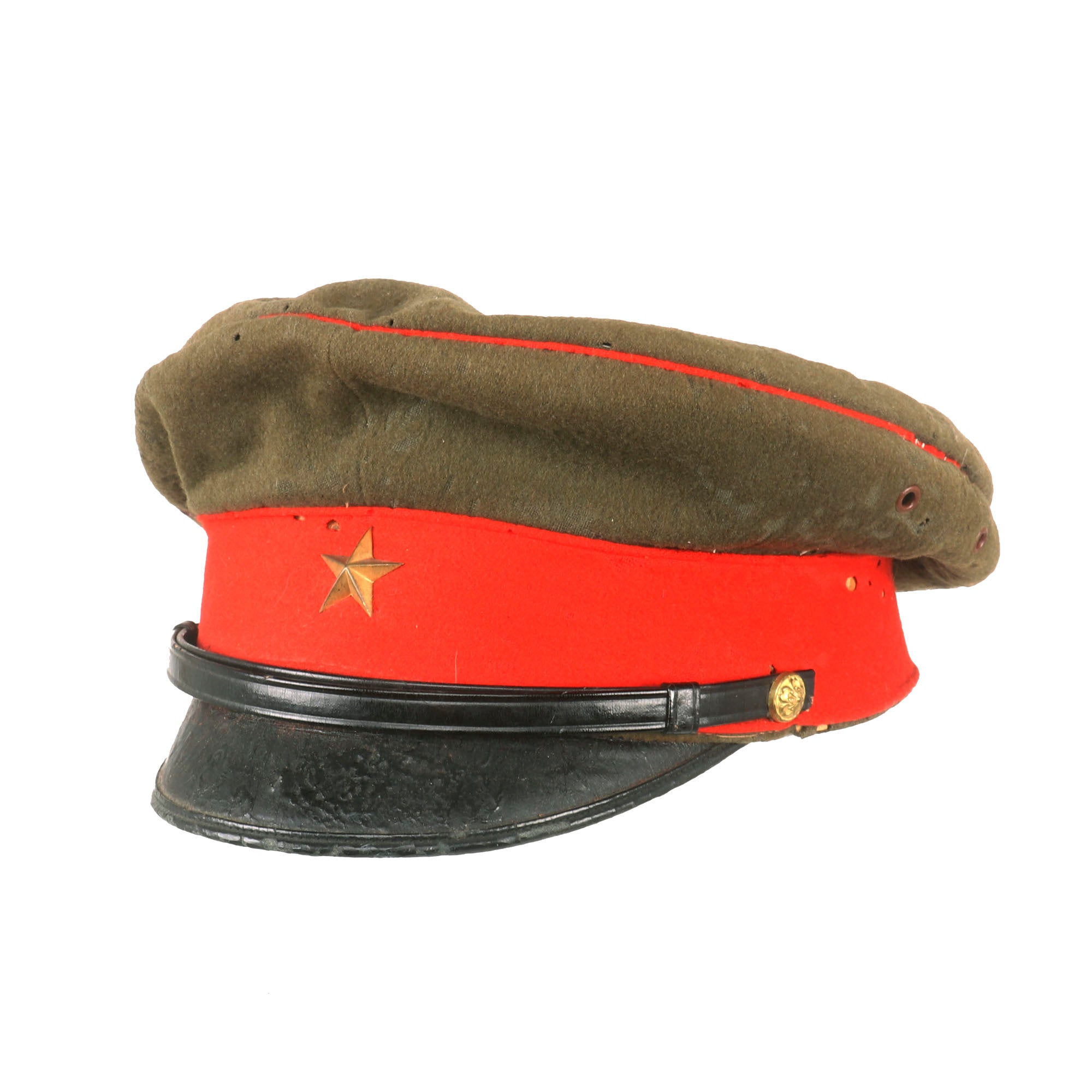 Original WWII Imperial Japanese Army Type 45 Officer Visor Cap ...