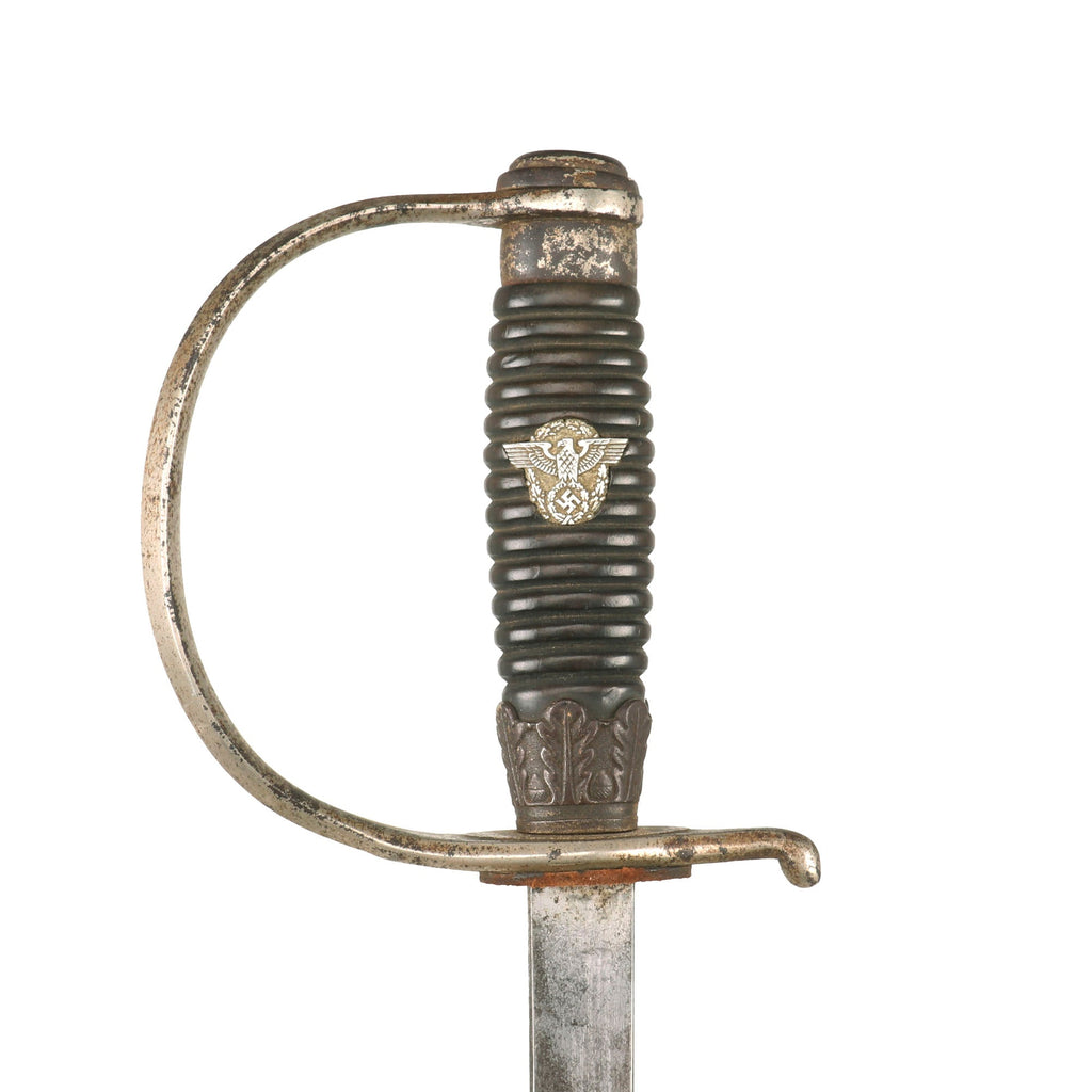 Original German WWII SS Police NCO's Degen Dress Sword by Hermann Rath ...