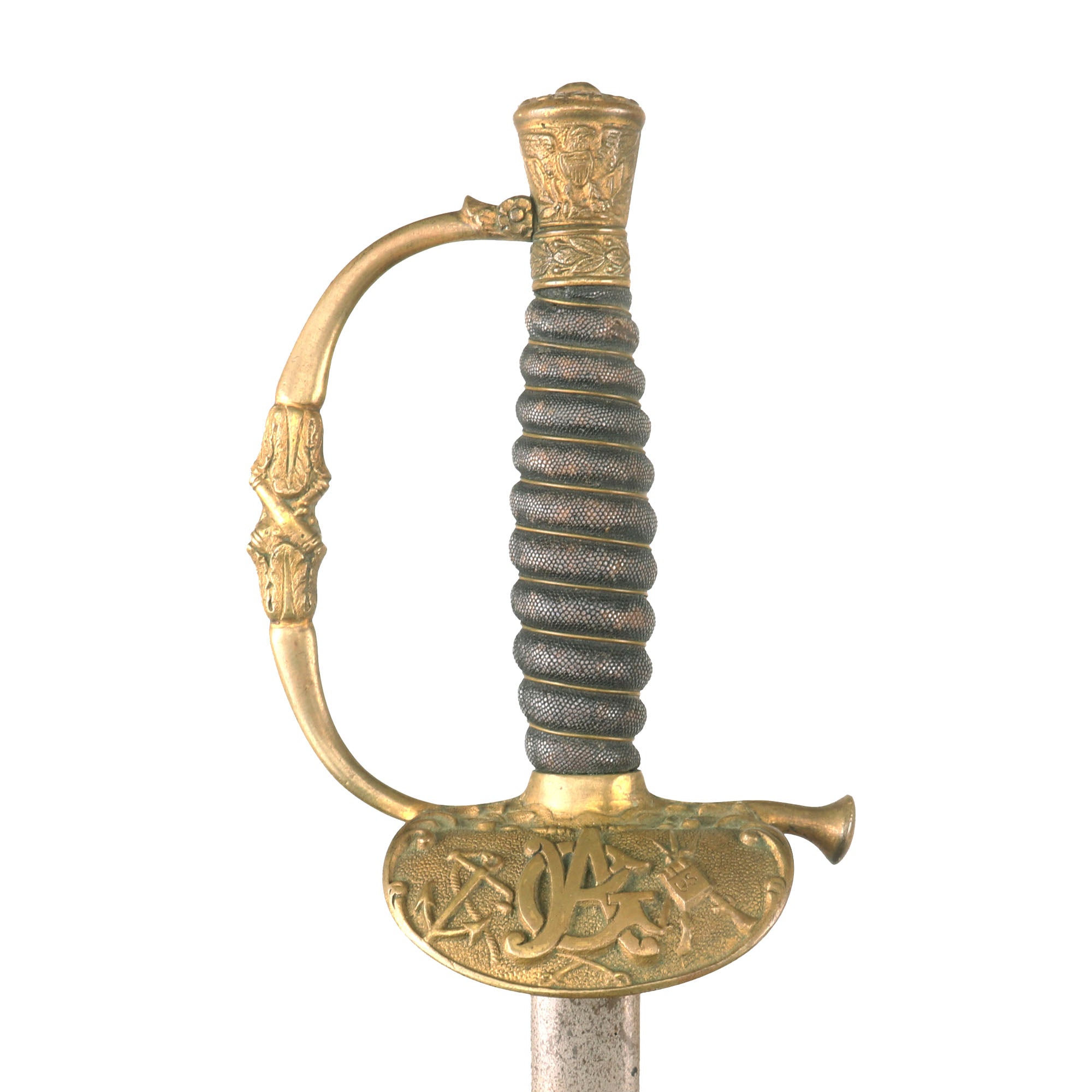 Original U.S. Grand Army of the Republic M1860 Officer Sword with Scab ...