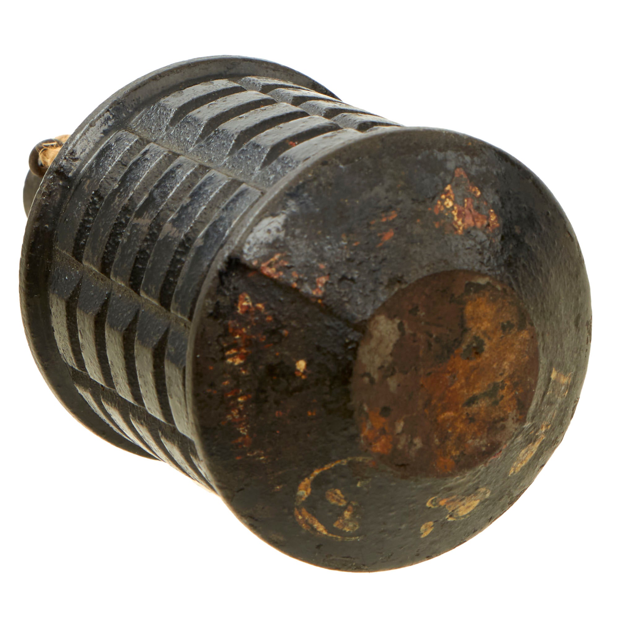 Original Japanese WWII Type 97 Inert Fragmentation Hand Grenade with F ...