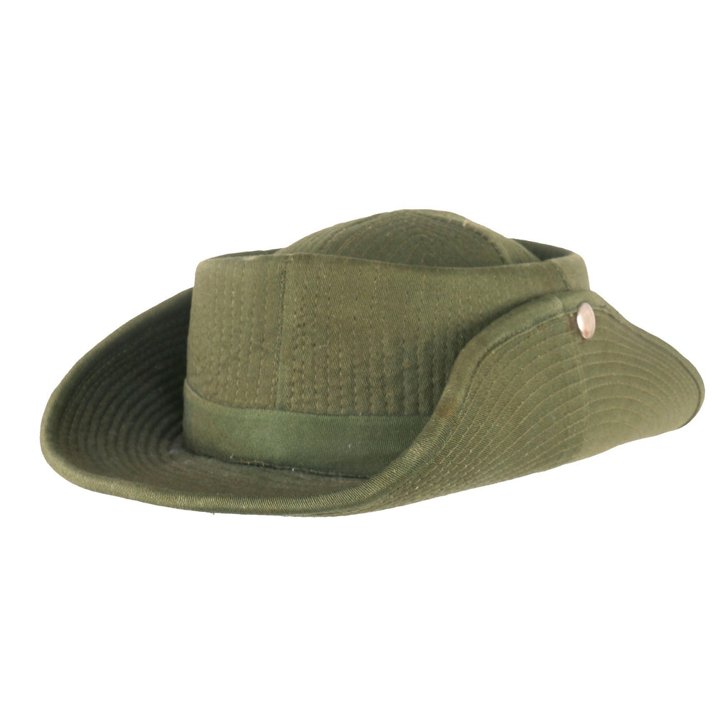 Original U.S. Vietnam War US Army Incountry-Made “Cowboy” Bush Hat wit ...