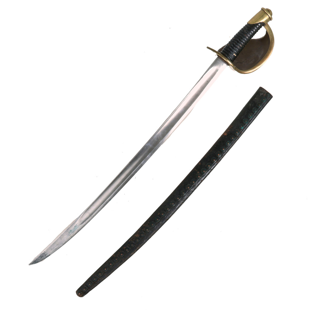 Original U.S. Civil War Rare Model 1860 Naval Cutlass with Correct Com ...