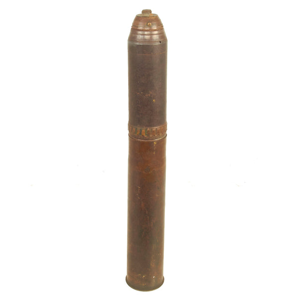 Original U.S. WWI Era Inert 75mm Artillery Round With Fuse ...