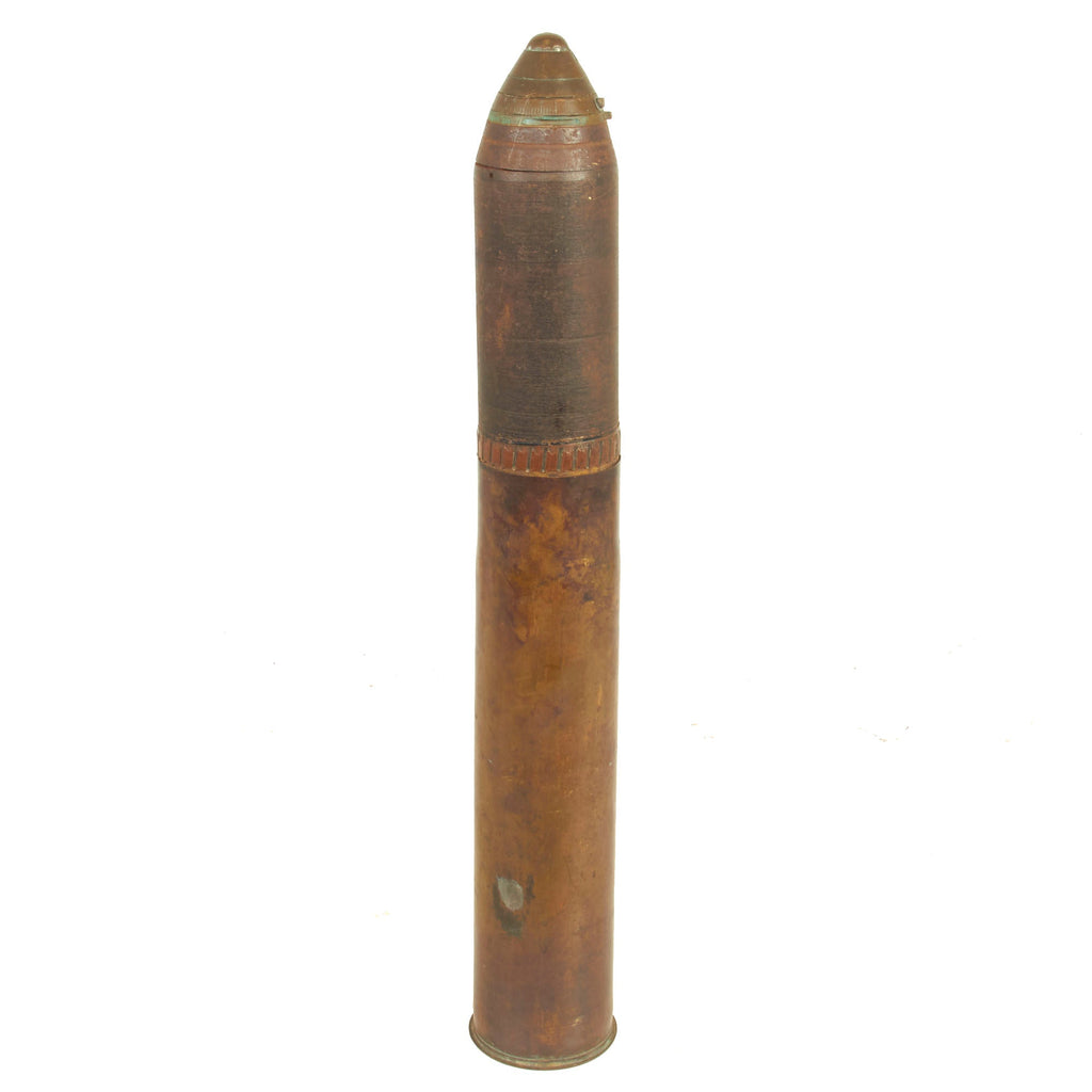 Original French WWI Canon de 75 modèle 1897 INERT 75mm HE Round - 75mm ...