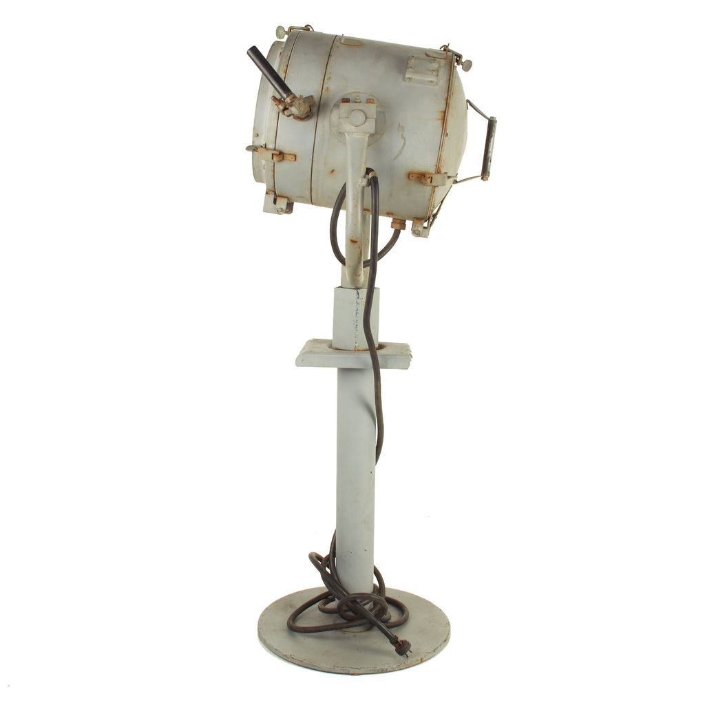 Original U.S. WWII 1945 Dated Navy 12 Inch Signaling Search Light with ...