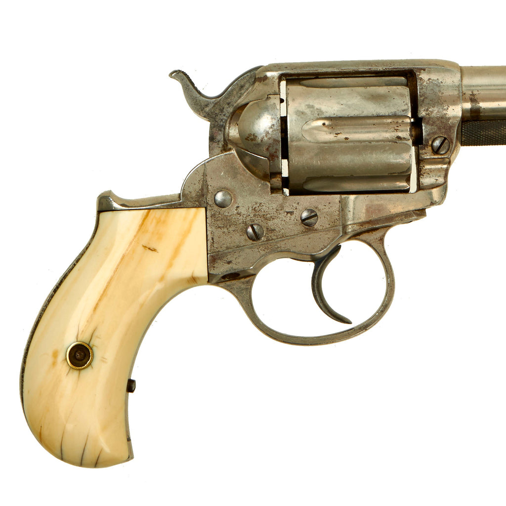 Original U.S. Colt Nickel Plated M-1877 .41cal Thunderer 3 1/2" Barrel ...