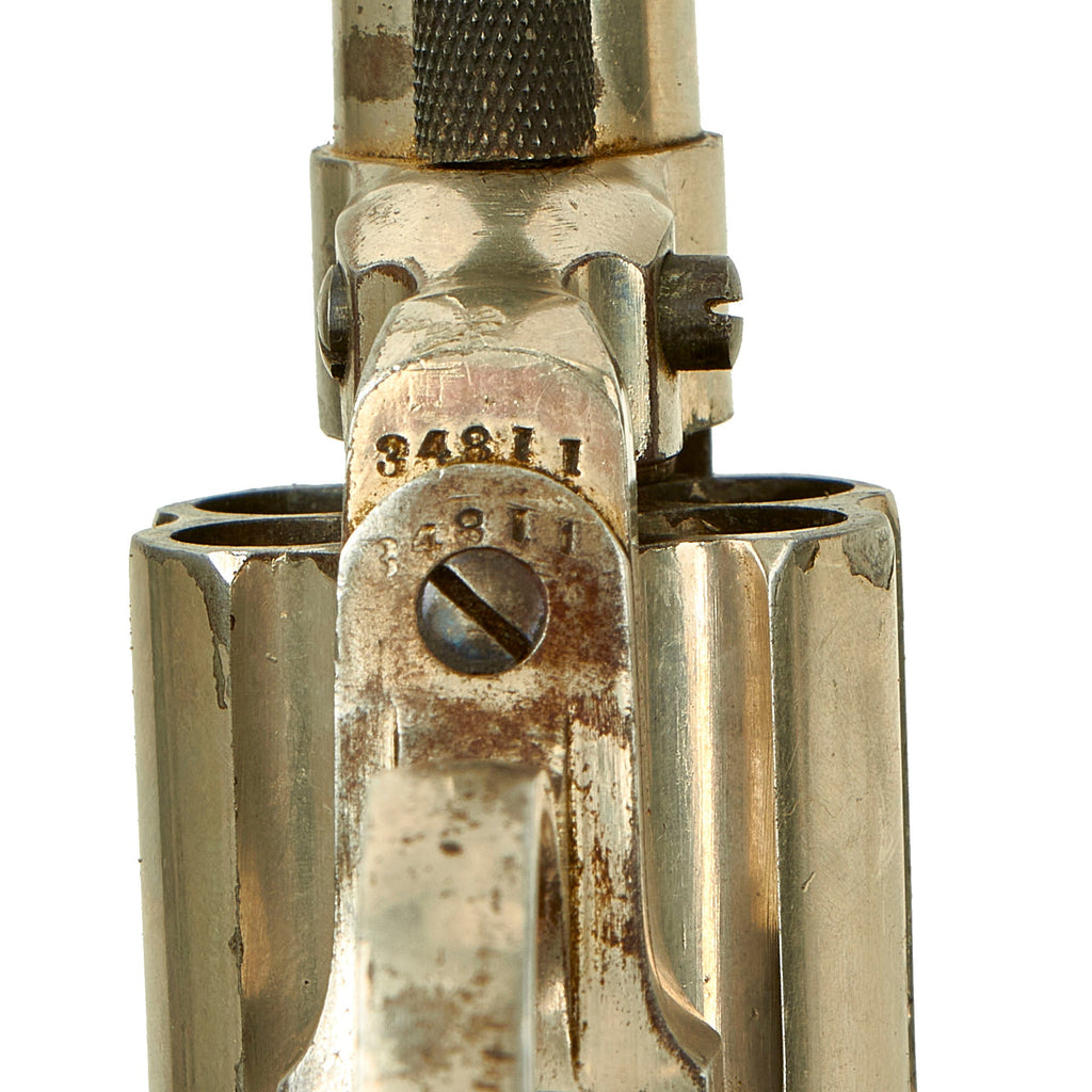 Original U.S. Colt Nickel Plated M-1877 .41cal Thunderer 3 1/2" Barrel ...