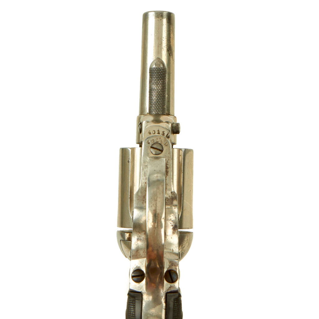 Original U.S. Colt M1877 .38cal Nickel-Plated Lightning Revolver with ...