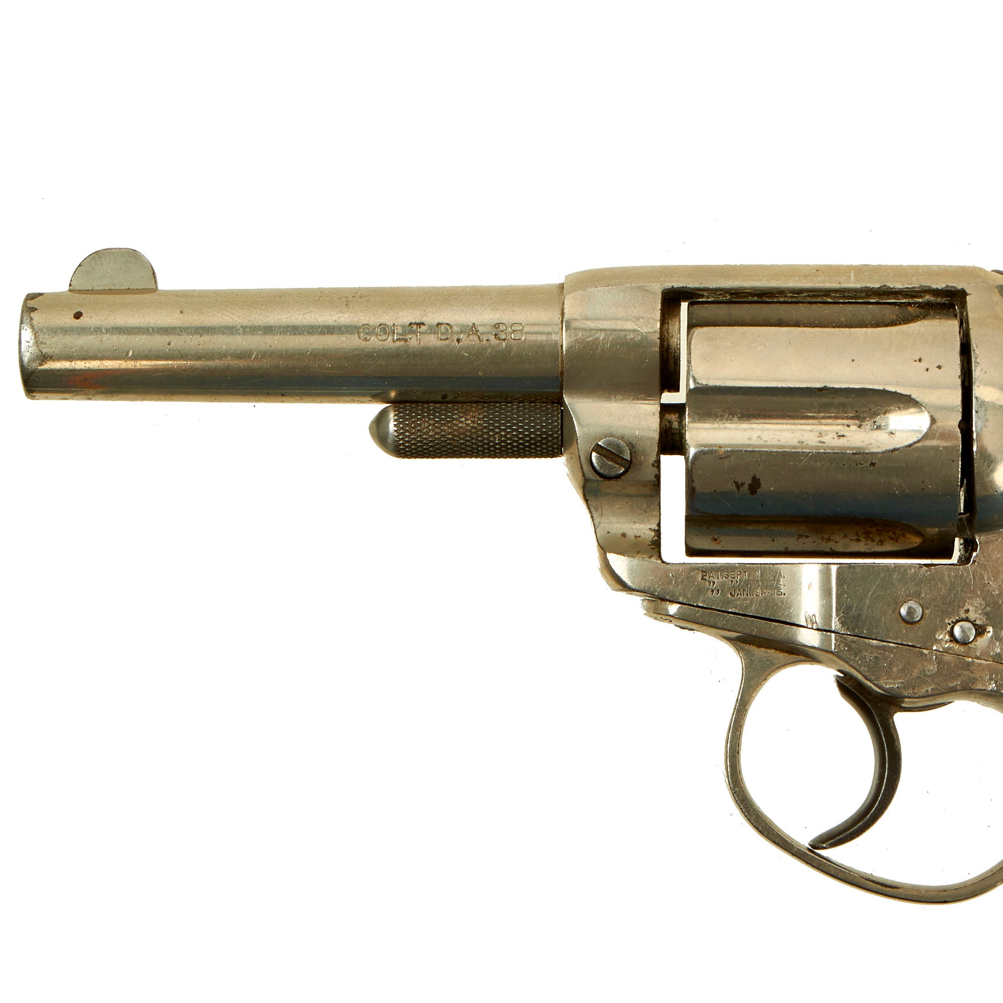 Original U.S. Colt M1877 .38cal Nickel-Plated Lightning Revolver made ...