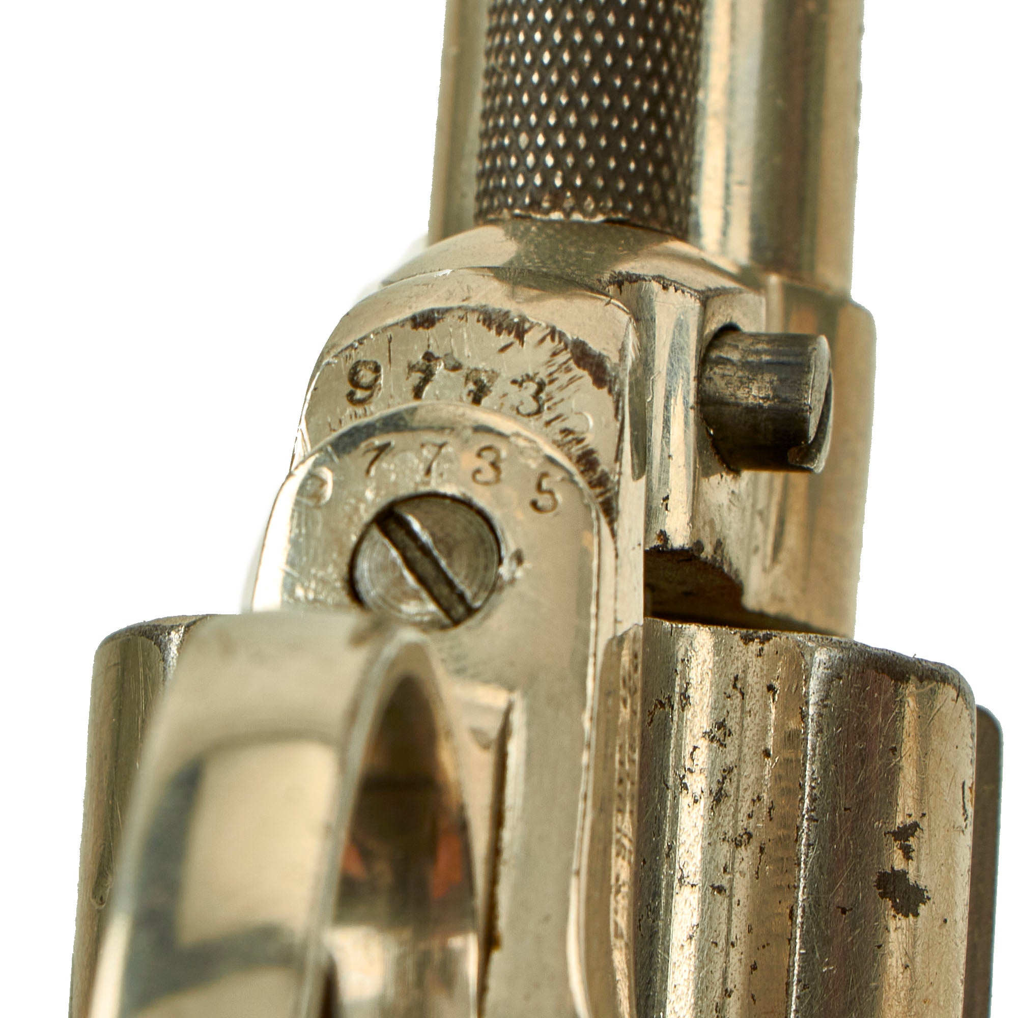 Original U.S. Colt M1877 .38cal Nickel-Plated Lightning Revolver made ...