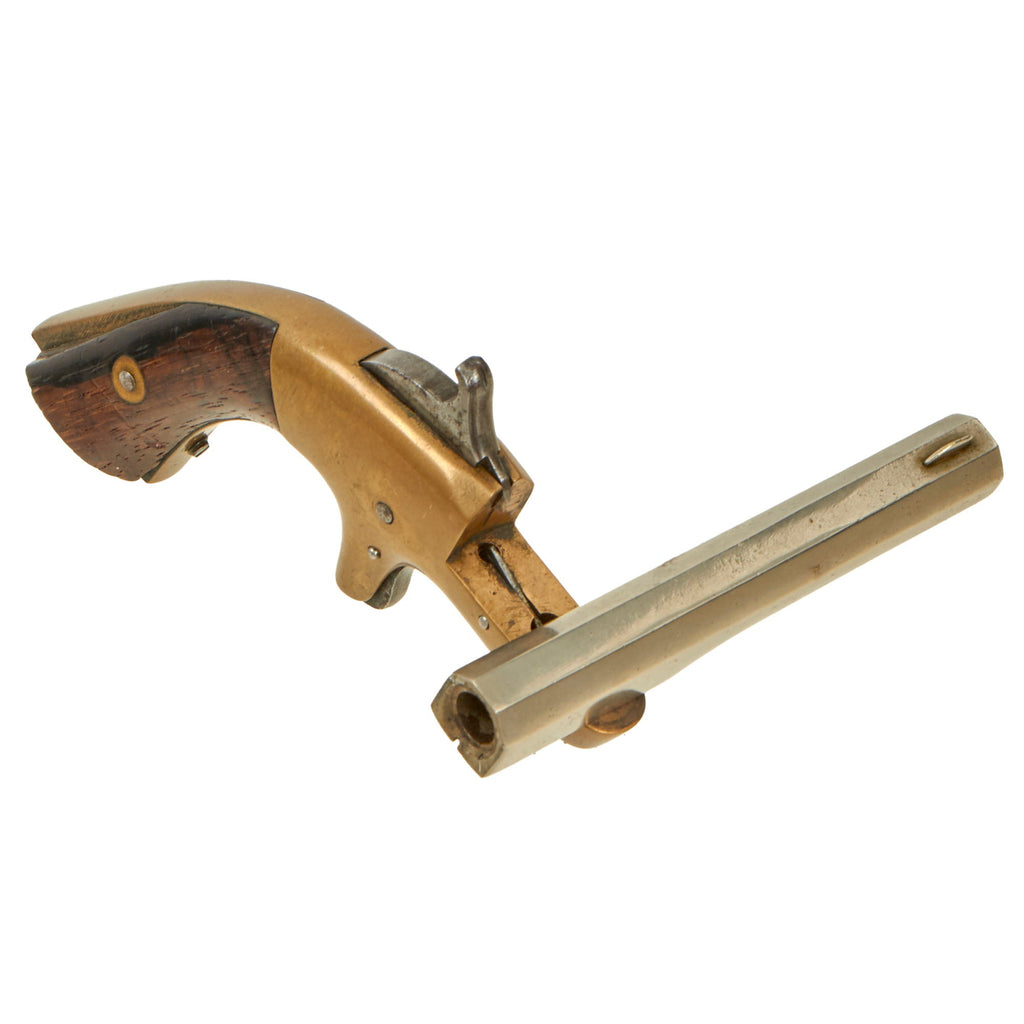 Original U.S. Single Shot Brass Frame Derringer in .28 Caliber Rimfire ...