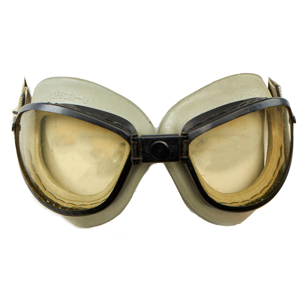 Original U.S. WWII Early War 1942 Dated Tanker “Frames, Goggle With Cl ...