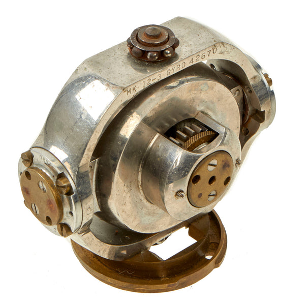 Original U.S. WWII US Navy Mk 12 Gyroscope As Used On Mk 14 Torpedoes ...