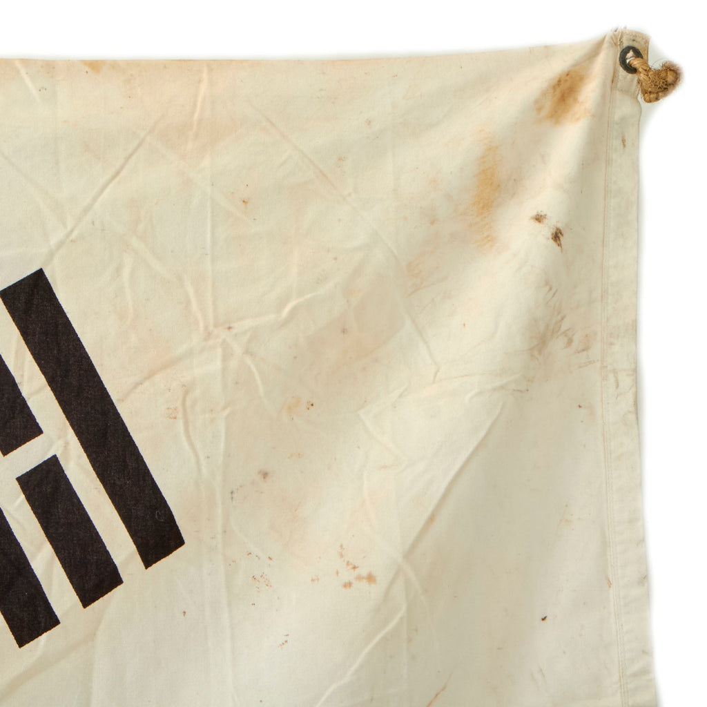 Original Korean War Era South Korean Taegukgi American Made Canvas Fla ...