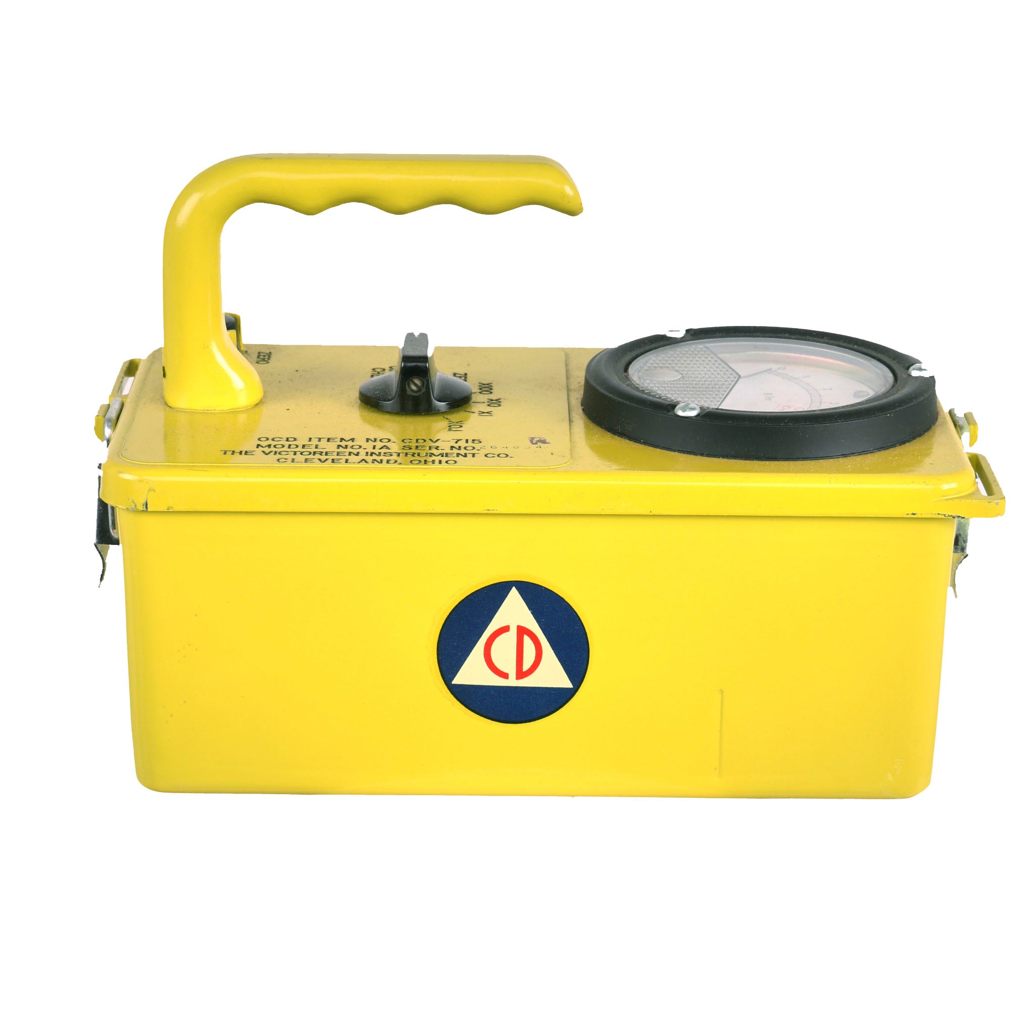 Original U.S. Cold War Civil Defense CD V-777-1 Shelter Radiation Kit ...