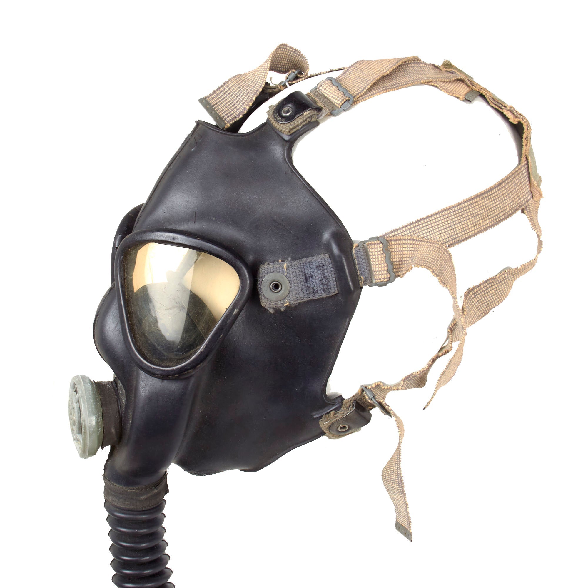 Original U.S. WWII M4 Lightweight Service Gas Mask Set in Original Bag ...