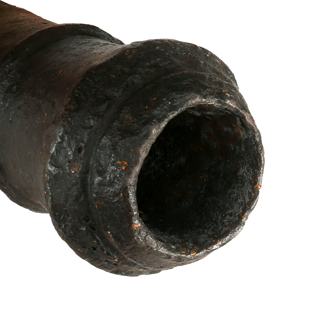 Original British 18th Century Iron Swivel Gun Cannon with Yoke and Til ...