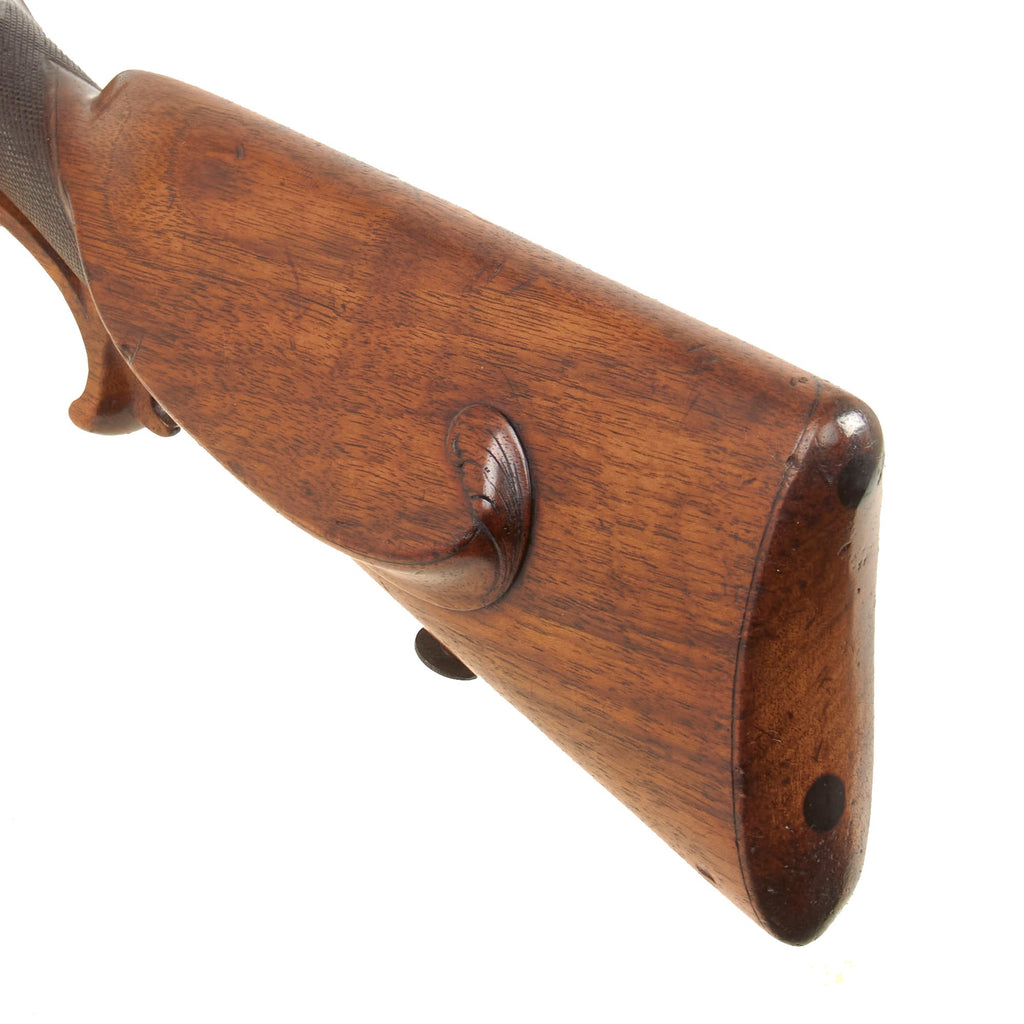 Original French 19th Century Percussion Double Barrel Short Coach Shot ...