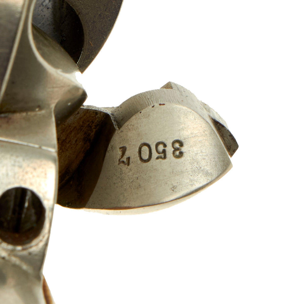 Original U.S. Nickel-Plated Colt .45cal Single Action Army Revolver ma ...