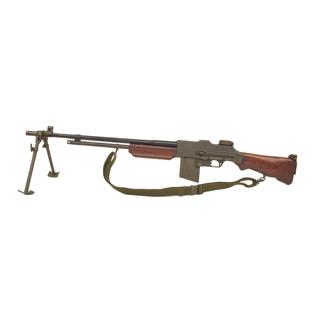 Original U.S. WWII Korean War BAR Browning M1918A2 Display Gun with No ...