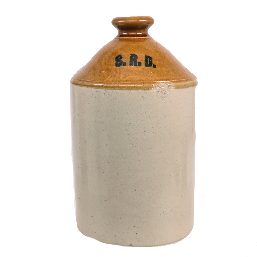 Original British Pre-WWII Military Issue S.R.D. Imperial Gallon Rum Ju ...