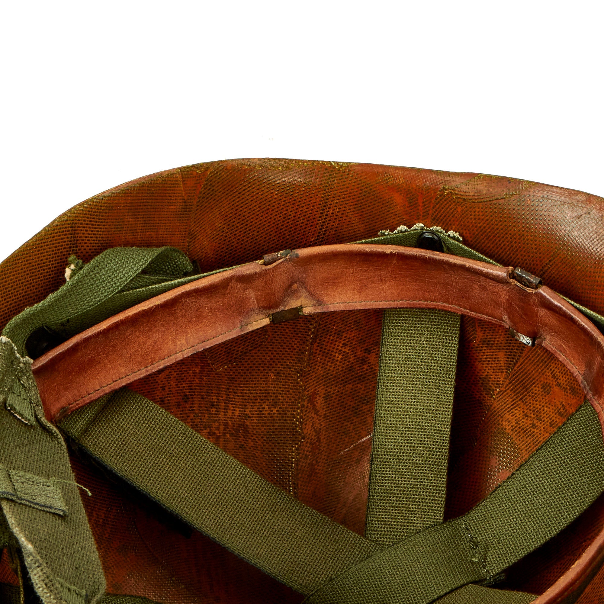 Original U.S. Vietnam M1 Helmet with Reversible Camouflage Cover and D ...