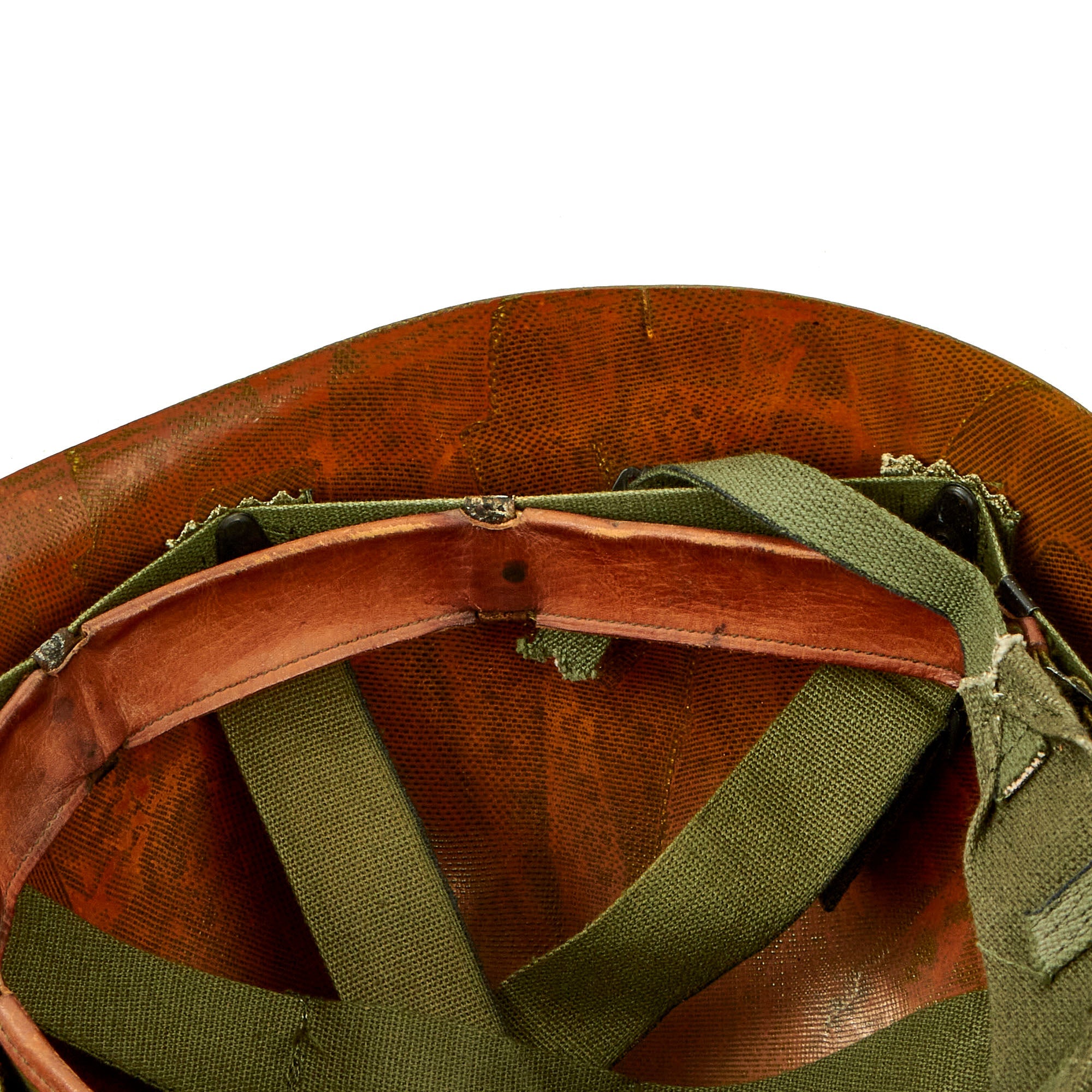 Original U.S. Vietnam M1 Helmet with Reversible Camouflage Cover and D ...