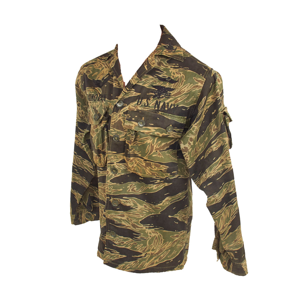 Original U.S. Vietnam War Navy SEAL Tiger Stripe "John Wayne Sparse" P ...