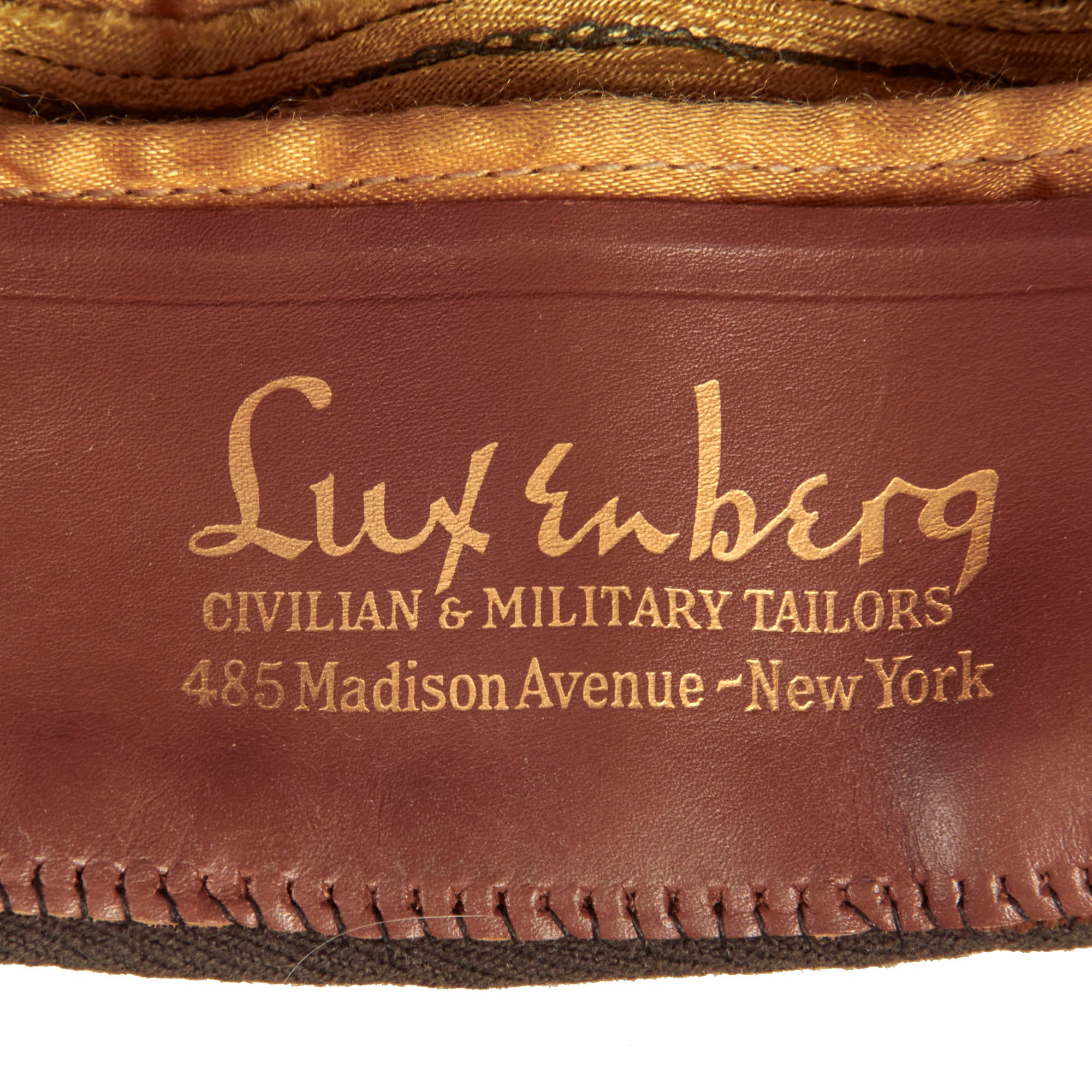 Original U.S. WWII US Army Officer’s Winter Service Crusher Cap by Lux ...