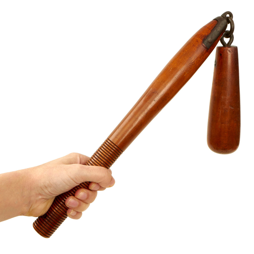 Original British WWI Flail Style Trench Club - Featured in Book At Arm ...