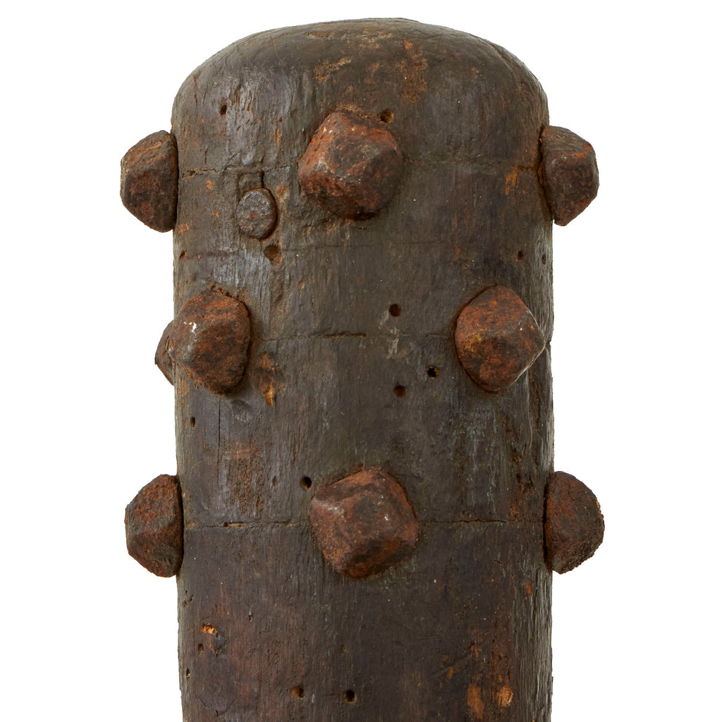 Original British WWI Lead Core Trench Raiding Club With Hobnail Studde ...