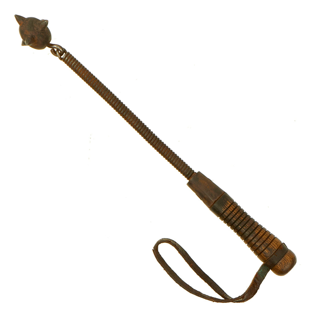 Original German WWI Spring Handle Trench Raiding Mace - Featured in Bo ...