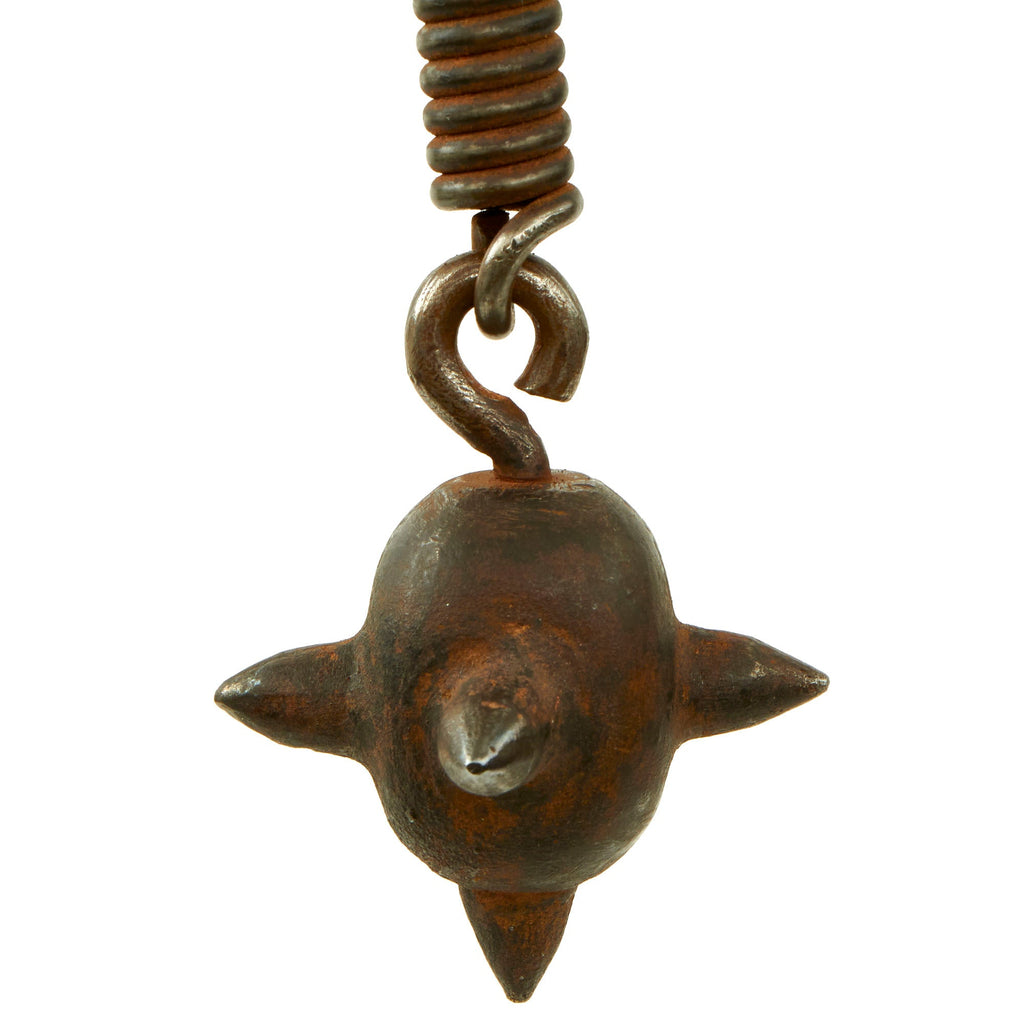 Original German WWI Spring Handle Trench Raiding Mace - Featured in Bo ...