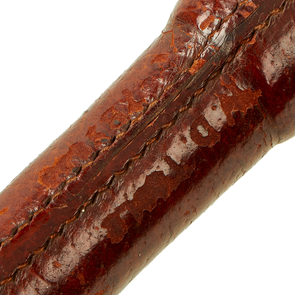 Original British WWI Officer's Leather Covered Swagger Stick Circa 191 ...