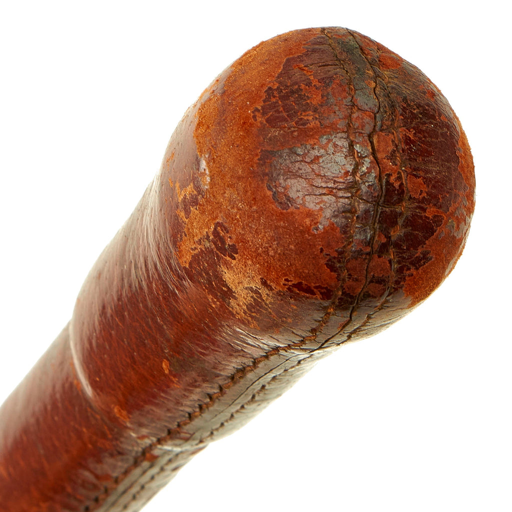 Original British WWI Officer's Leather Covered Swagger Stick Circa 191 ...