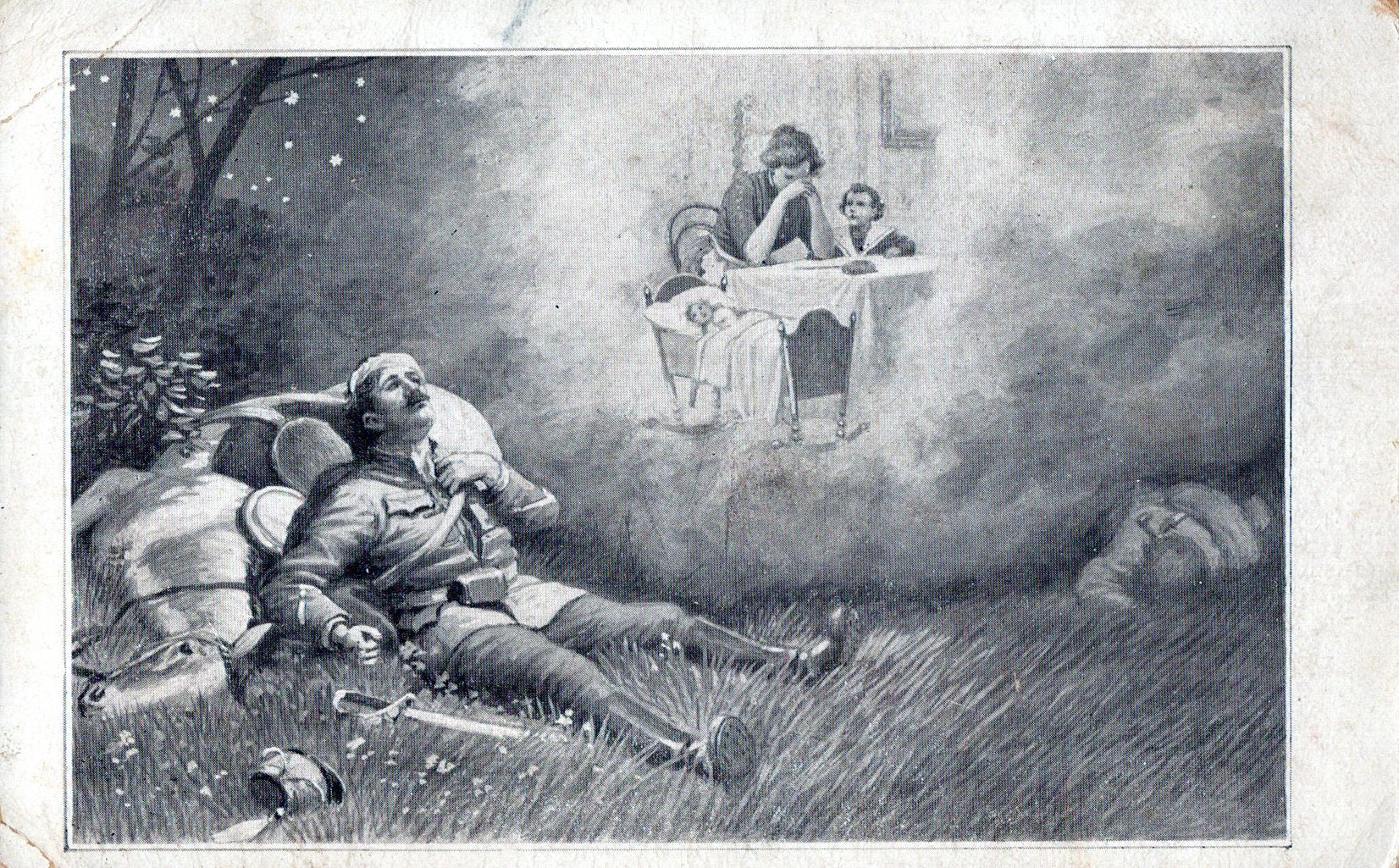 Original Austro-Hungarian WWI Photograph/Postcard Lot With Writing - 1 ...