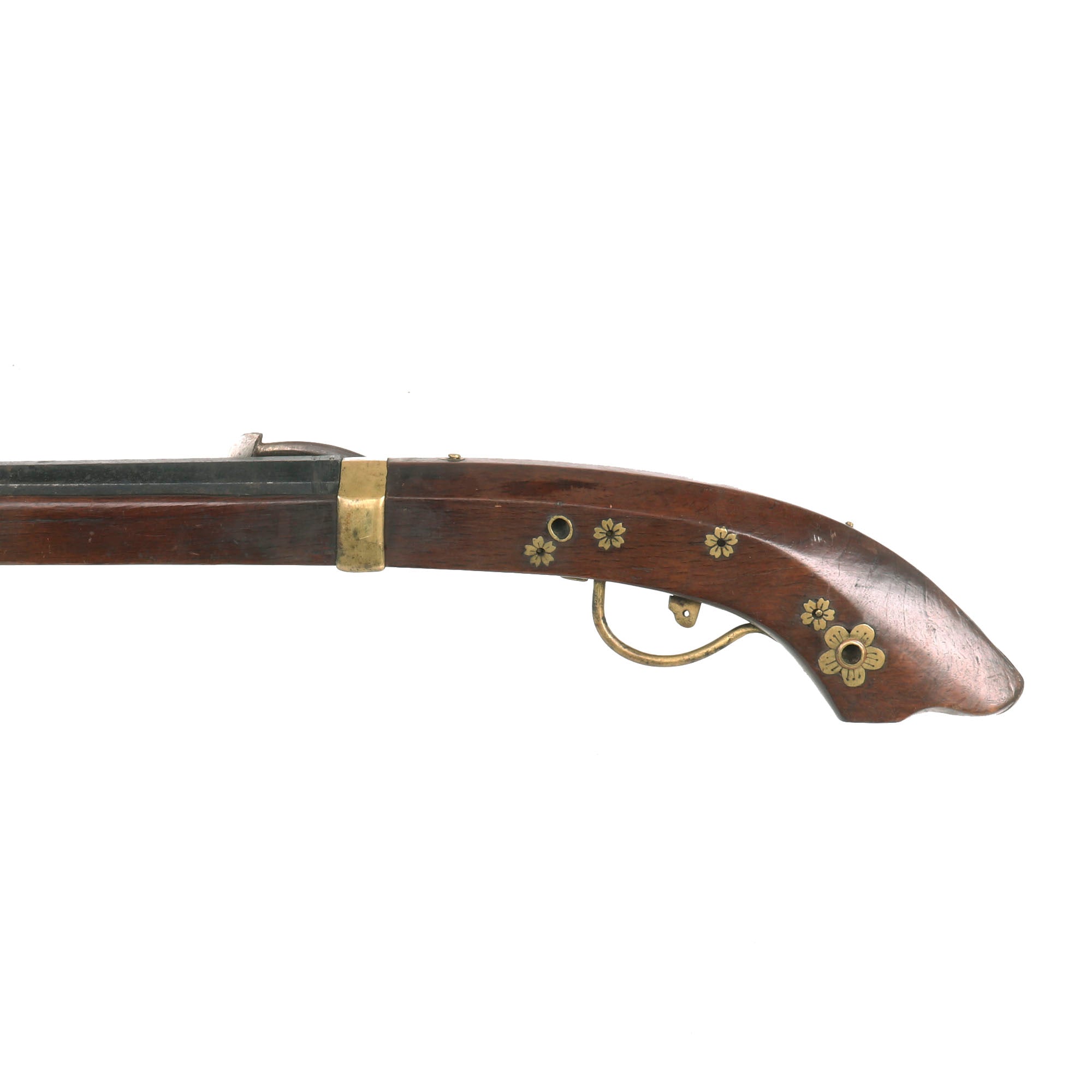 Original Japanese Edo Period Matchlock Tanegashima Musket with Cherry ...
