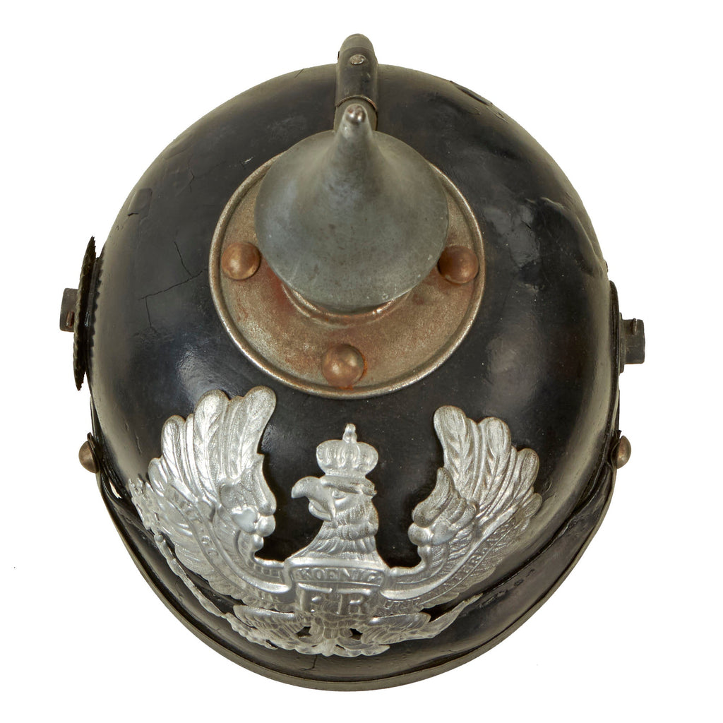 Original Imperial German WWI Prussian EM/NCO Infantry M1915 Pickelhaub ...